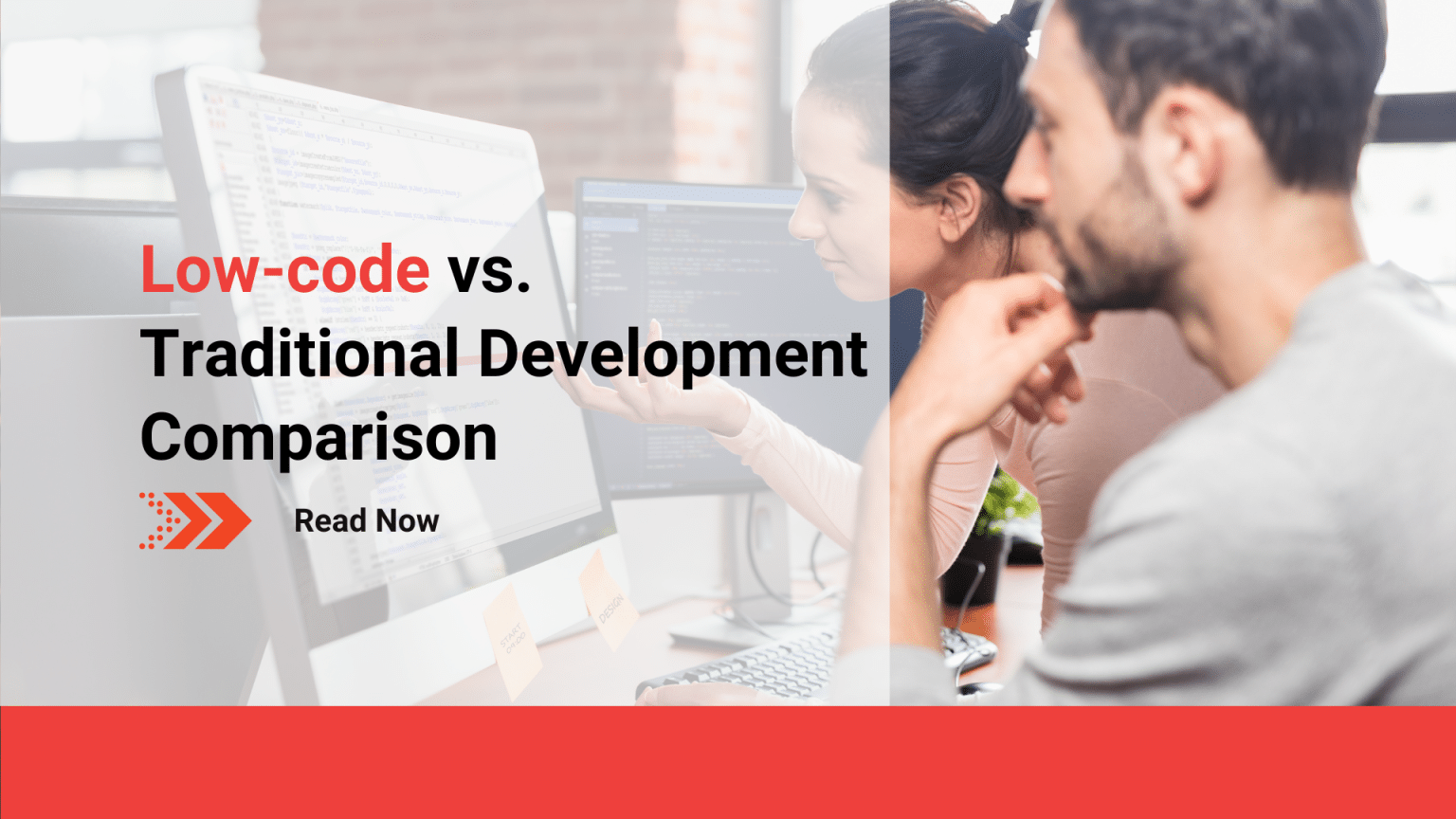 Low-code vs. Traditional Development Comparison 2025