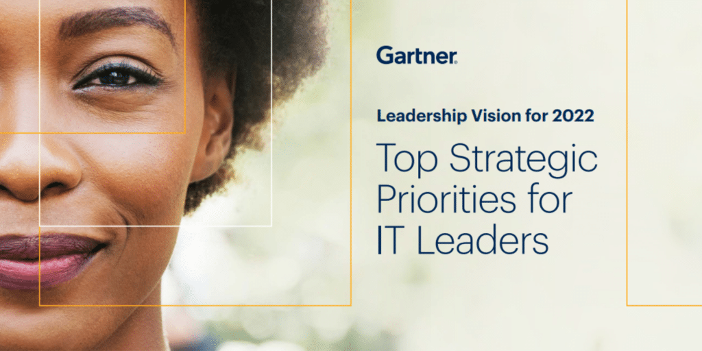 Top Strategic Priorities For IT Leaders By Gartner