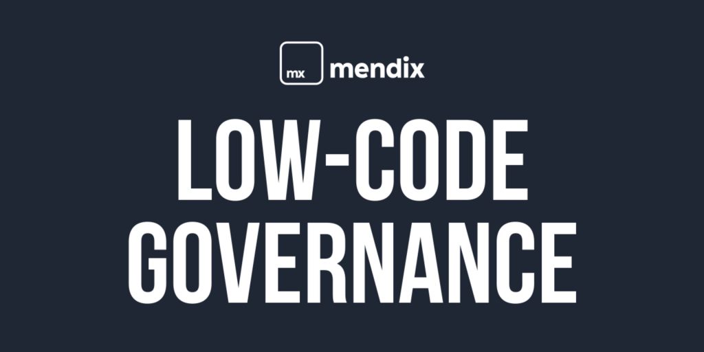 Low-Code Governance eBook by Mendix - Kyanon Digital
